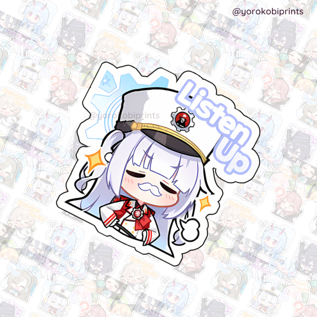 Blue Archive - Aru Asuna Hina - Club Chat Emote - Chibi, Emoji ...