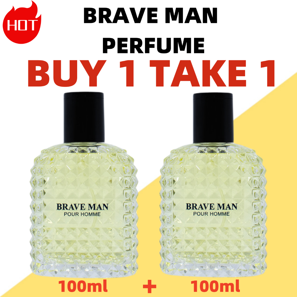 『BUY 1 TAKE 1』Brave Man Pour Homme Perfume For Men Limited Edition ...