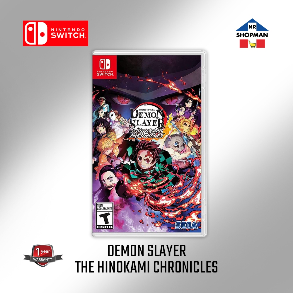 Nintendo Switch Demon Slayer Kimetsu No Yaiba The Hinokami Chronicles ...