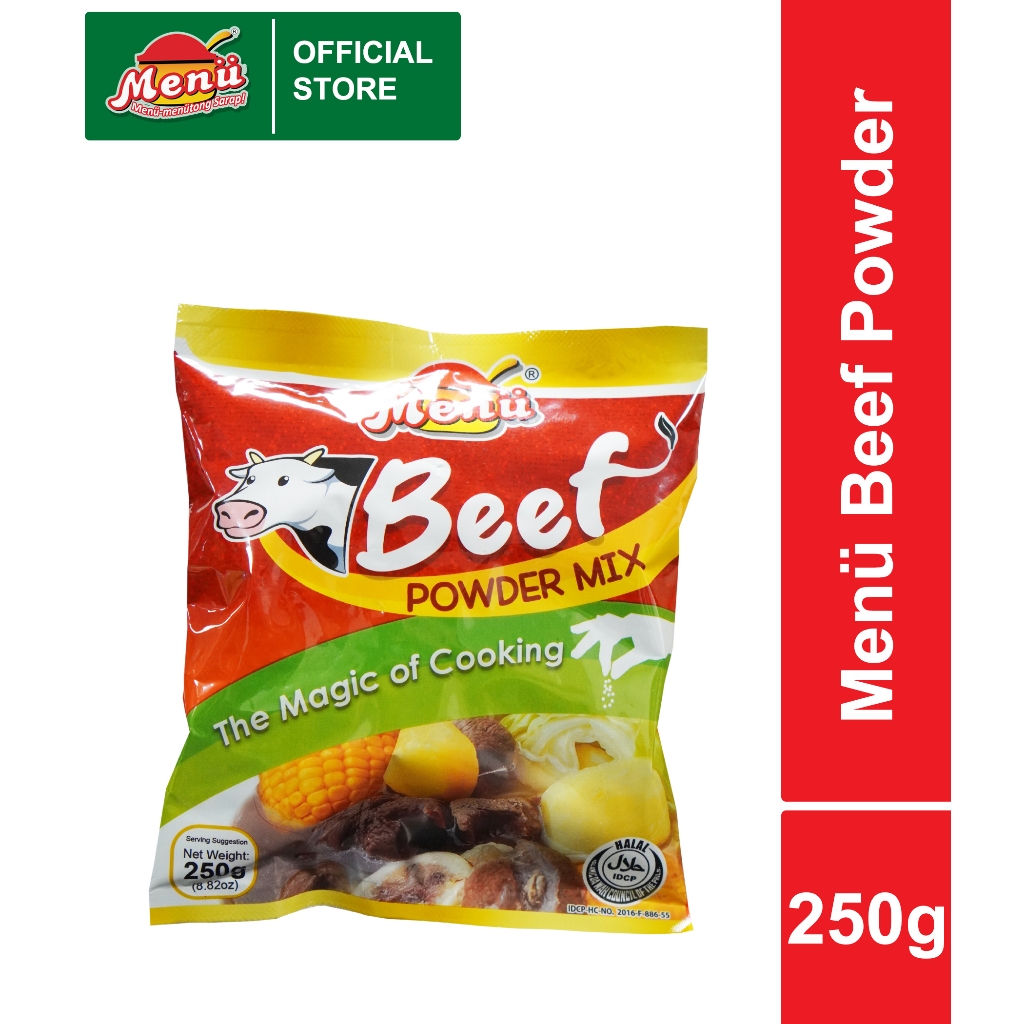 Menü Beef Powder Mix 250G | Shopee Philippines