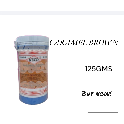 NECO CARAMEL BROWN 125gms (Powder | Food Color) | Shopee Philippines