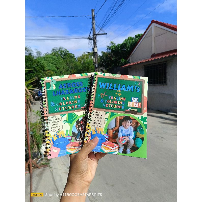 PERSONALIZED TRACING NOTEBOOK | Shopee Philippines