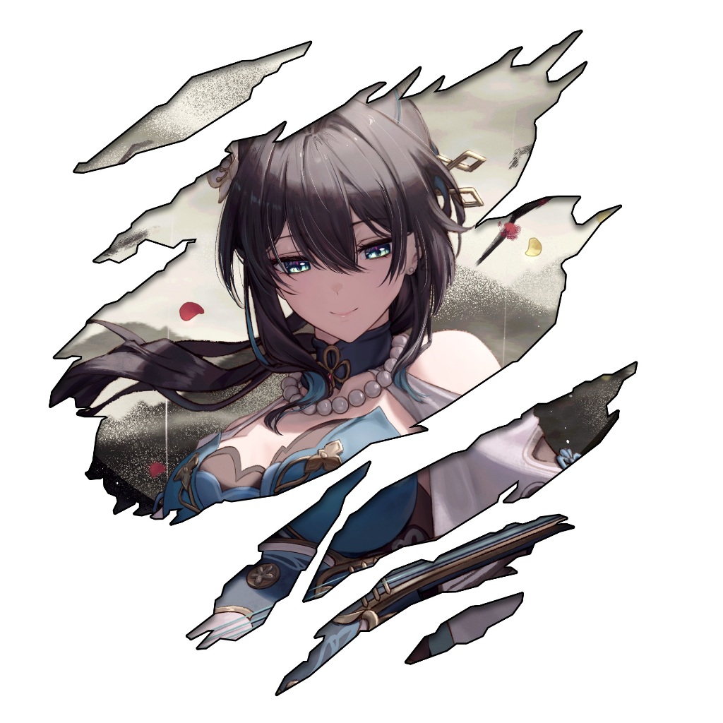 Honkai Star Rail: Ruan Mei Scratch Design Sticker | Laminated ...