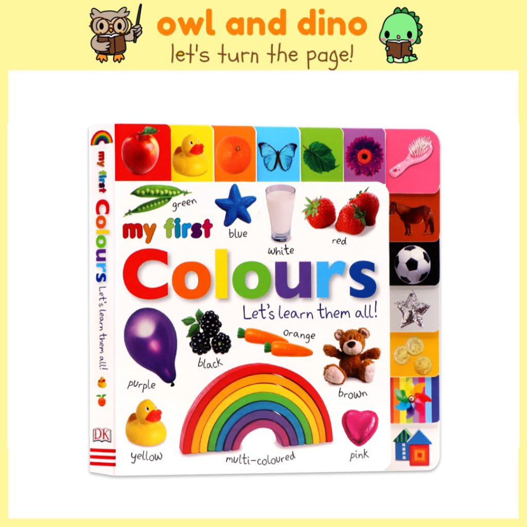 DK My First Colors (Tabbed Board Book) | Shopee Philippines