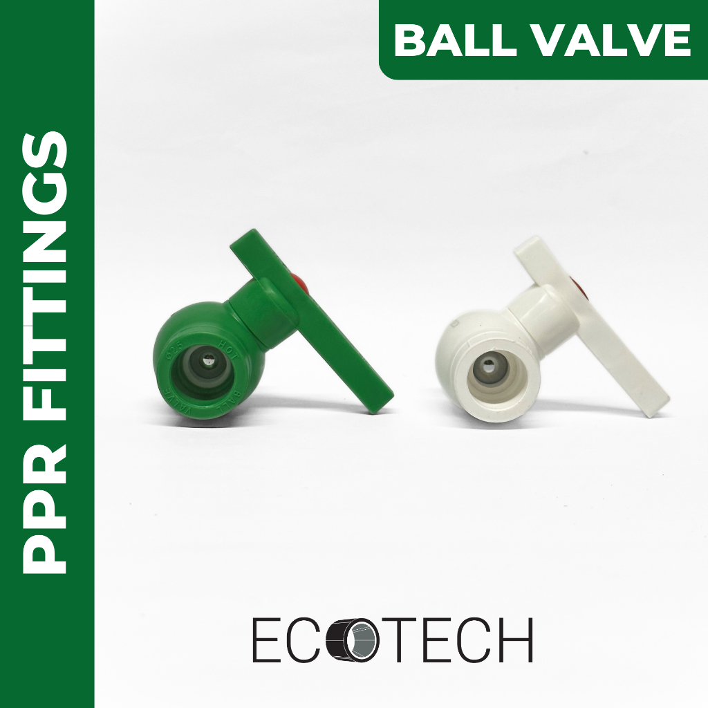 ECOTECH™ PPR Fittings - BALL VALVE 50mm - 63mm | Shopee Philippines