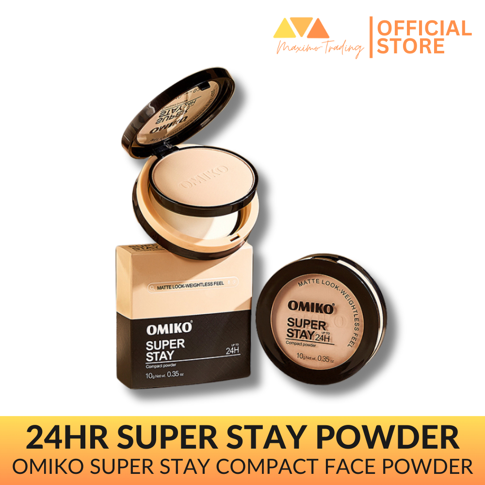 [ 24 HR SUPER STAY FACE POWDER ] OMIKO 24 Hours Super Stay Compact ...