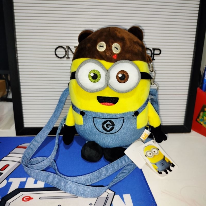 Despicable ME Minion Bob Shoulder Pouch | Shopee Philippines