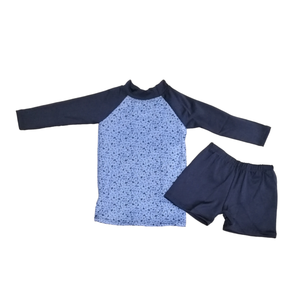 Rash Guard For Boys ( Light blue ) | Shopee Philippines