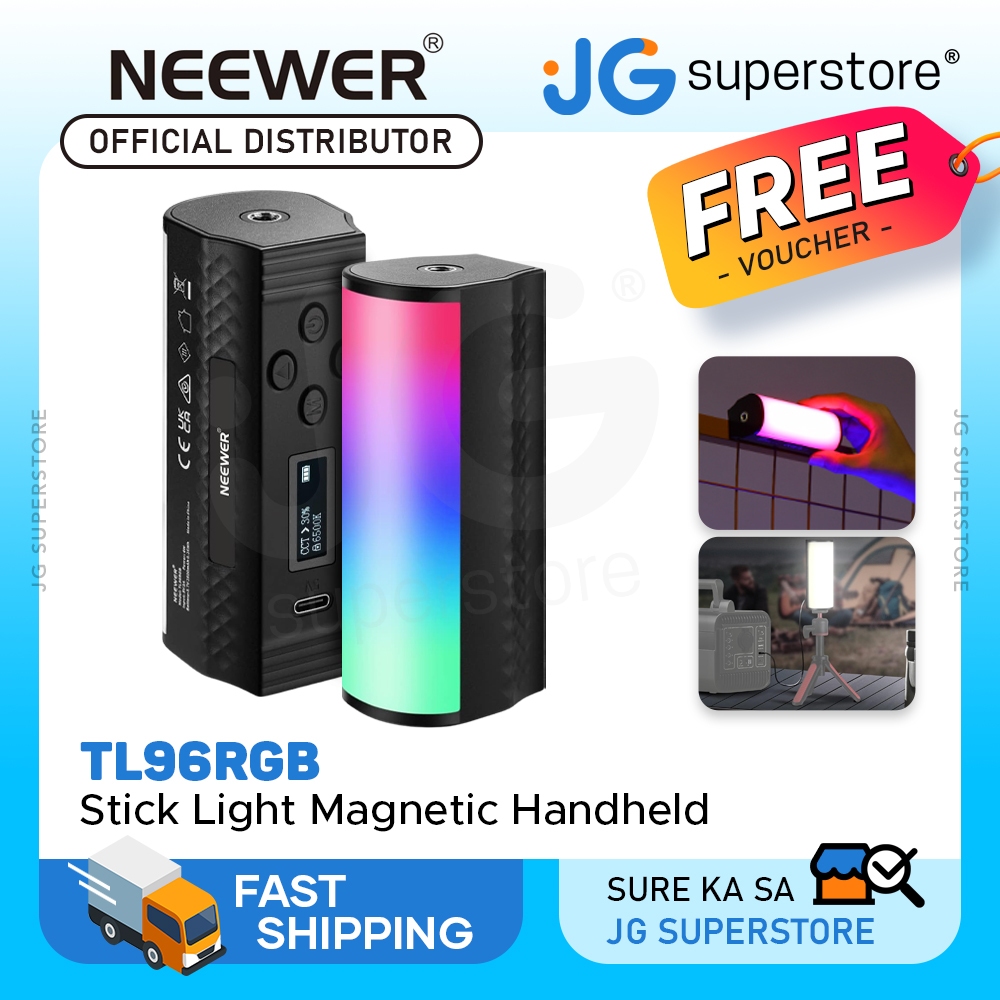 [CLEARANCE] Neewer TL96RGB Stick Light Magnetic Handheld Wand - 2500 ...