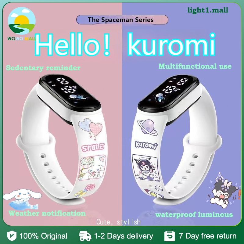 Sanrio smart bracelet animation waterproof luminous student ...