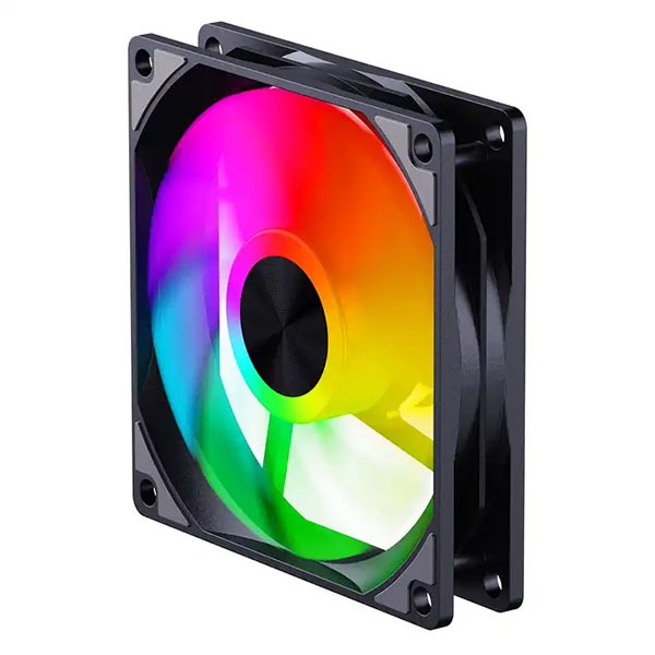 SNOWMAN AK120-ARGB 3 Pack PWM + 5V ARGB PC Case Fan Set with Controller ...