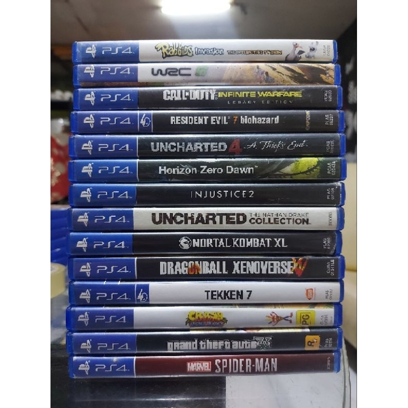 PS4 CD GAMES part - 37 Original | Shopee Philippines