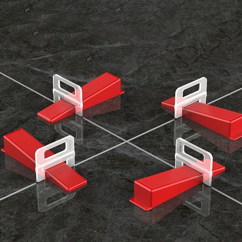 100pcs Tile Leveling System Tool Reusable Tile Leveler Level Tile ...