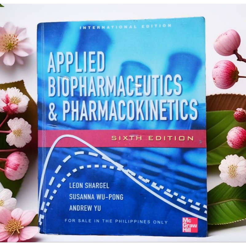 APPLIED BIOPHARMACEUTICS AND PHARMACOKINETICS BY SHARGEL | Shopee ...