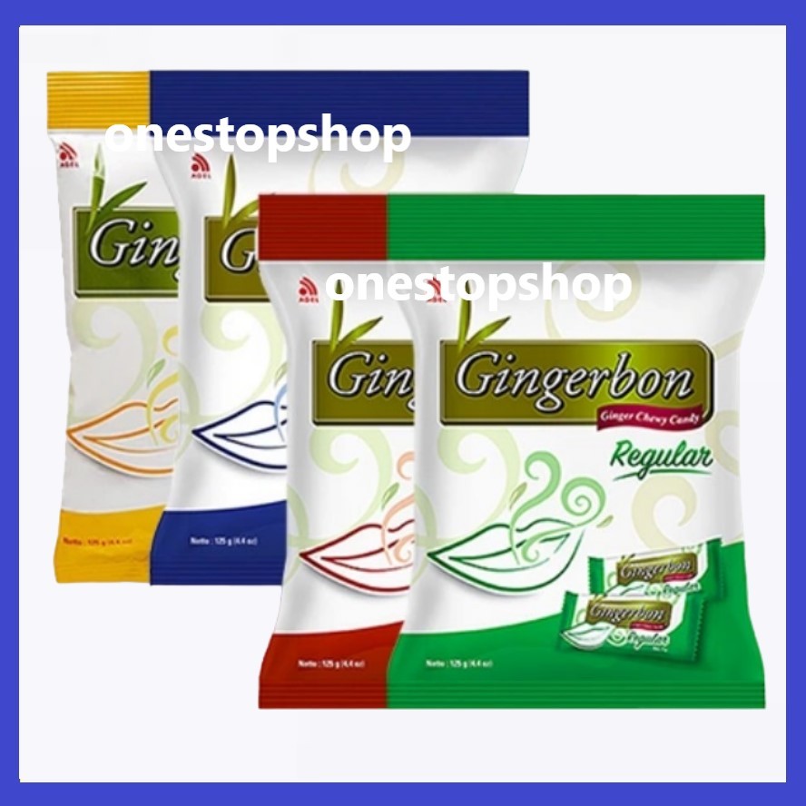 Gingerbon Ginger Candy 125g | Shopee Philippines