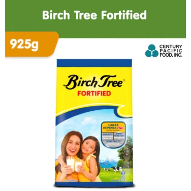 Birch tree fortified powder milk drink 925g | Shopee Philippines