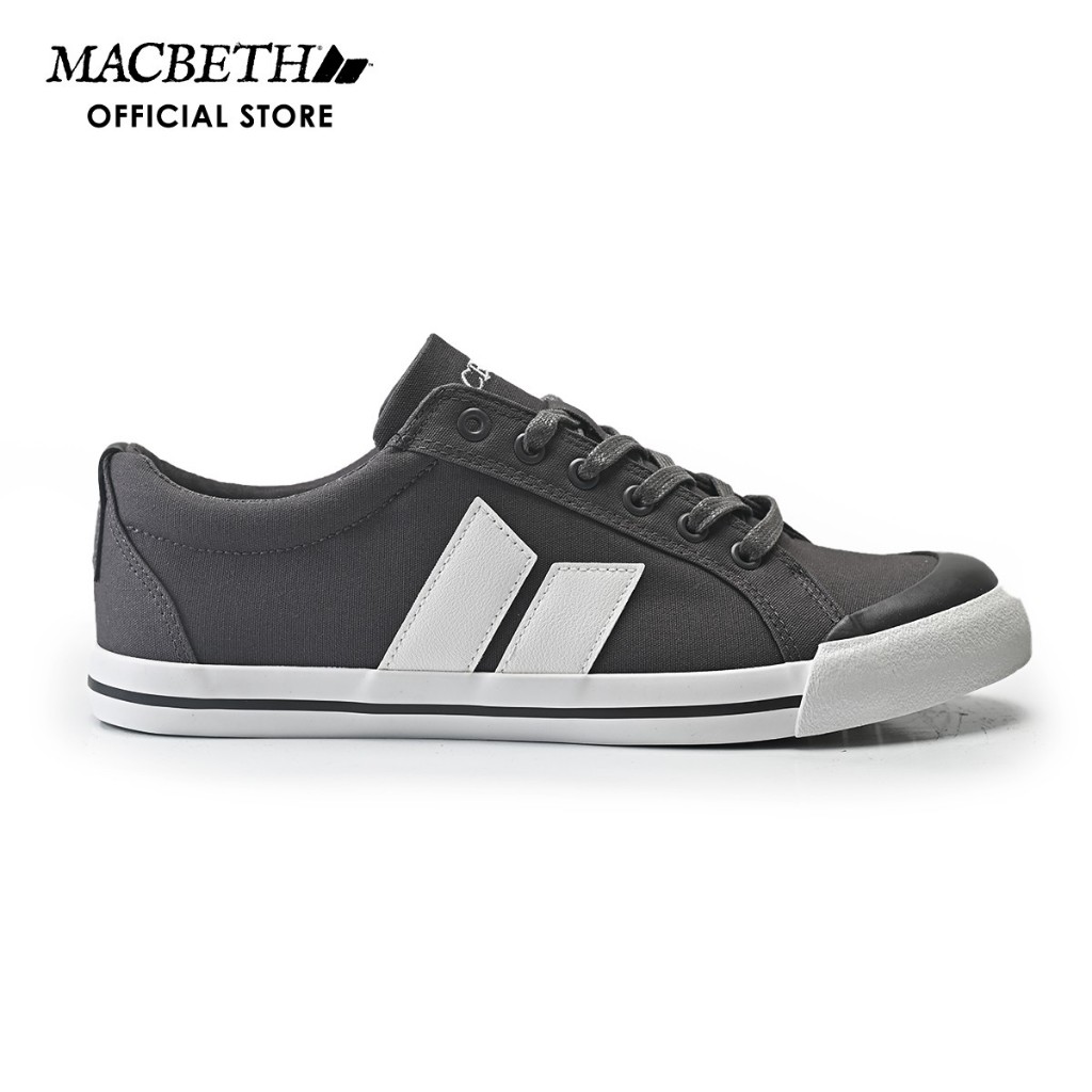 Macbeth Men's Shoes " Eliot " ( Dark Grey / White ) | Shopee Philippines
