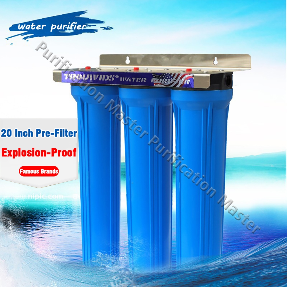 TROUWIDS 20 Inch Water Filter Water Purifier Alkaline Water Filtration ...