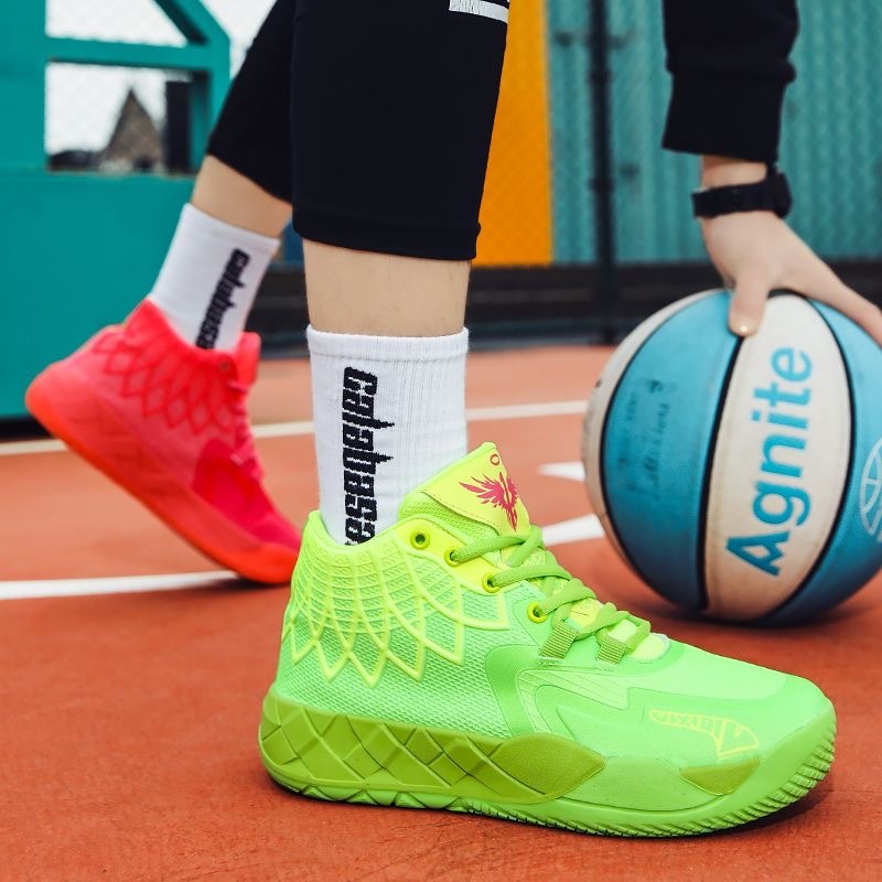 PHL Sports L amelo 01 May Spike Basketball Shoes Rubber shoes High cut ...