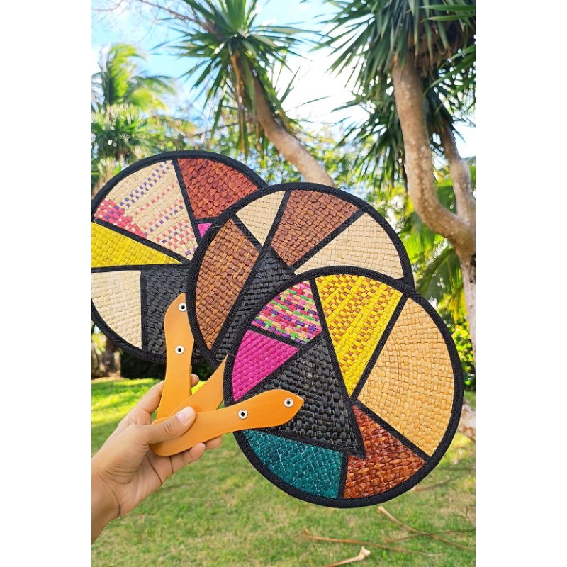 Pamaypay native hand fan abaniko Sabutan | Shopee Philippines