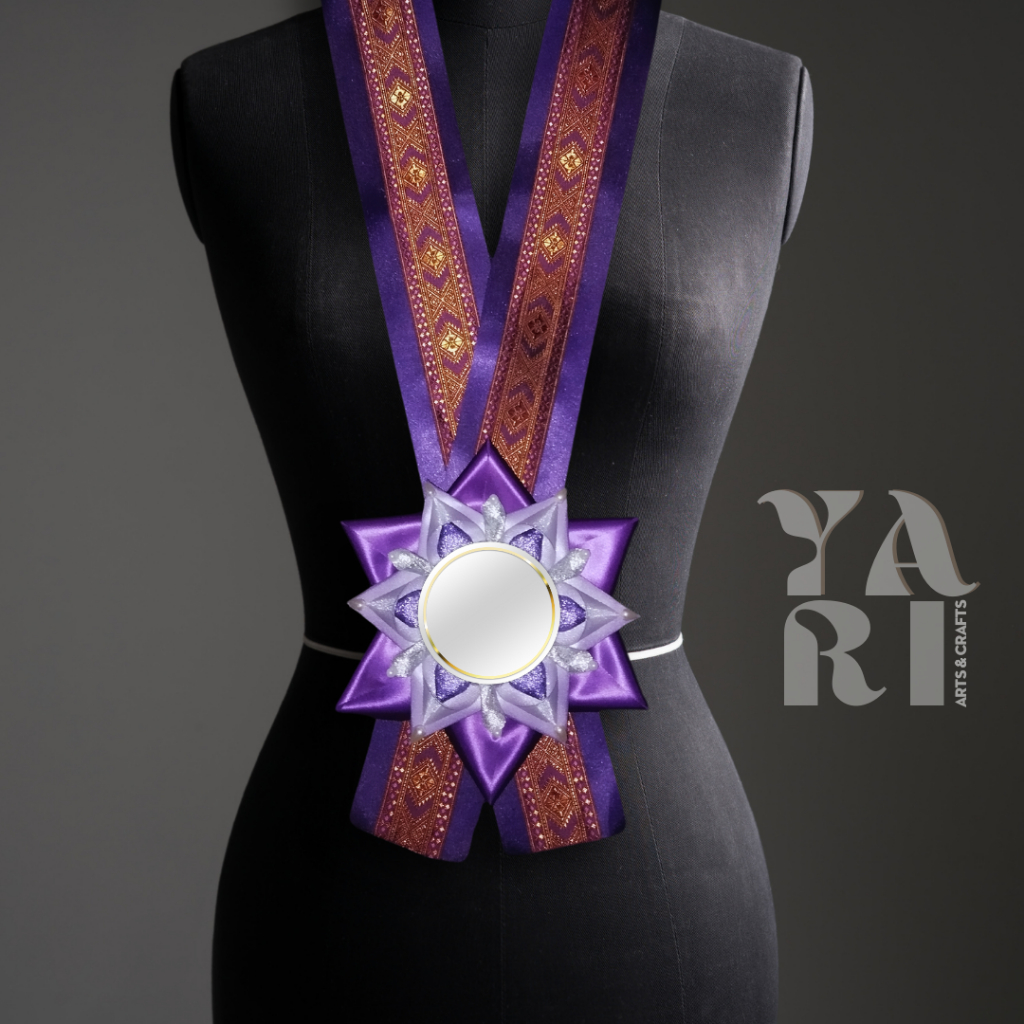 Premium Garland Lei for Guest, Judges (w/ or without Logo Ethnic Design ...