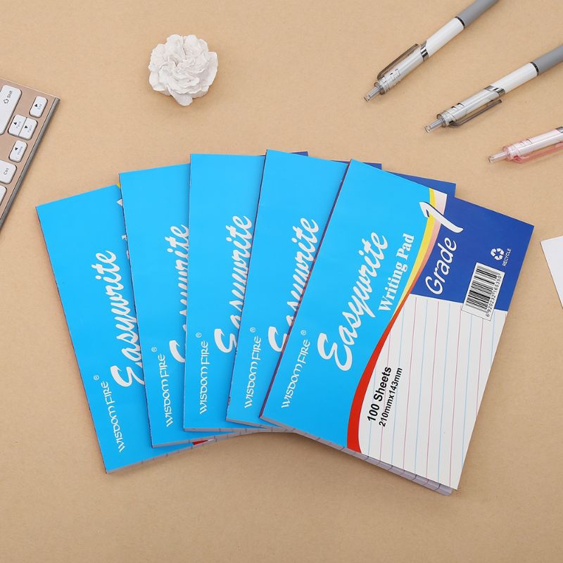 Wisdom grade 1pad 100sheets writing pad paper shool | Shopee Philippines