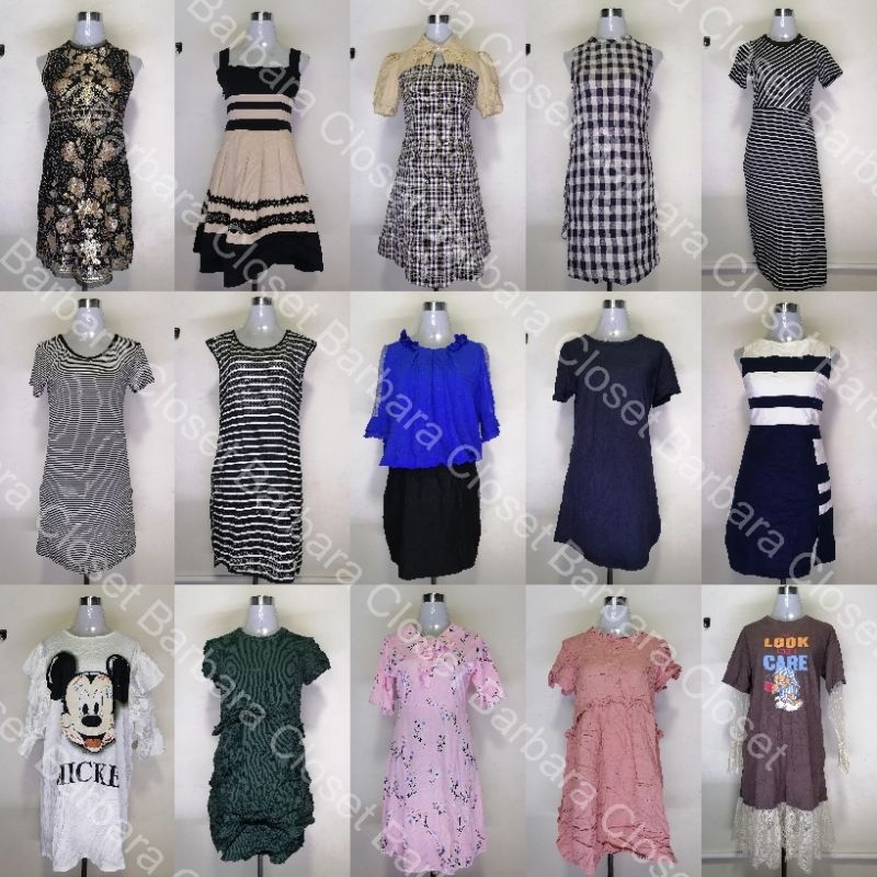 Ukay Dress/Fashion Dress/Sunday Dress/Mini Maxi Dress/Trendy Dress ...