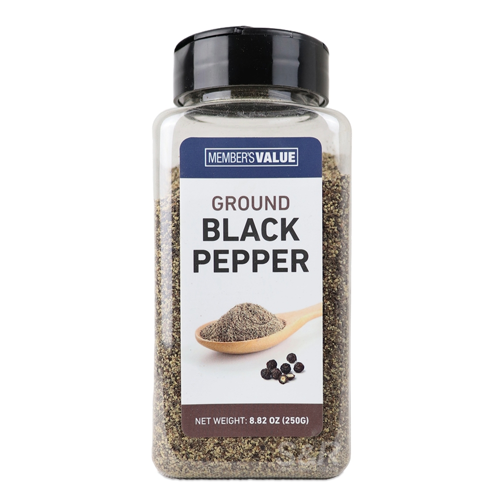 Member's Value Ground Black Pepper 250g | Shopee Philippines