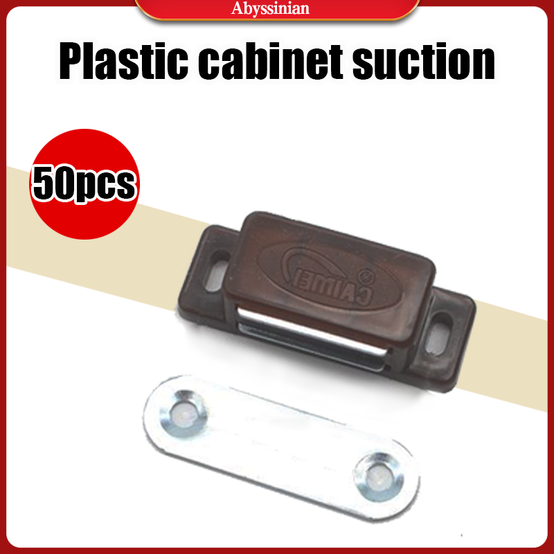 50Pcs Cabinet Magnetic Catches PVC Magnetic Catches For Cabinet Doors ...