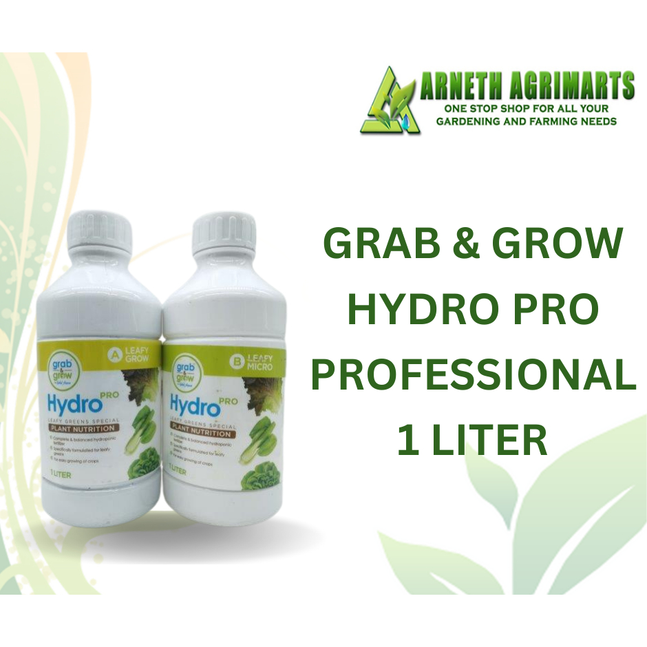 GRAB & GROW PROFESSIONAL BLEND LEAFY HYDROPONICS NUTRIENT SOLUTION 1 ...