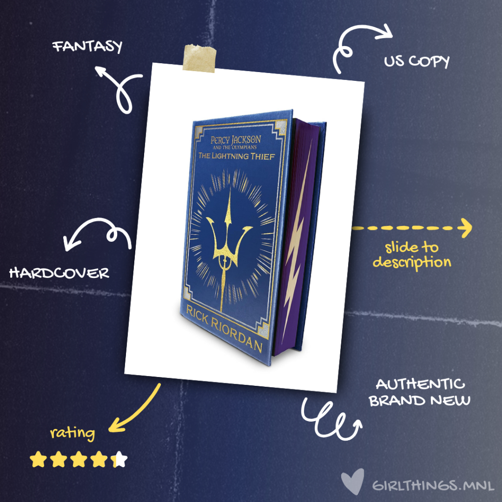 Percy Jackson And The Olympians The Lightning Thief Deluxe Collectors