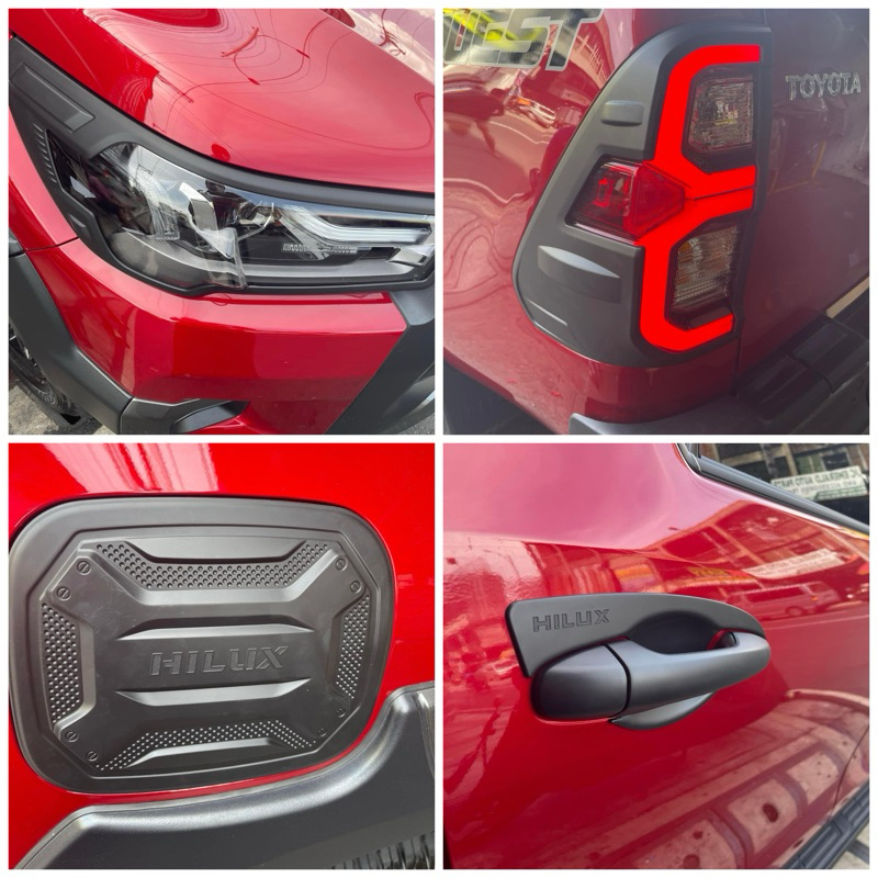 Toyota Hilux Conquest 2021 - 2024 Garnish Complete Set | Shopee Philippines
