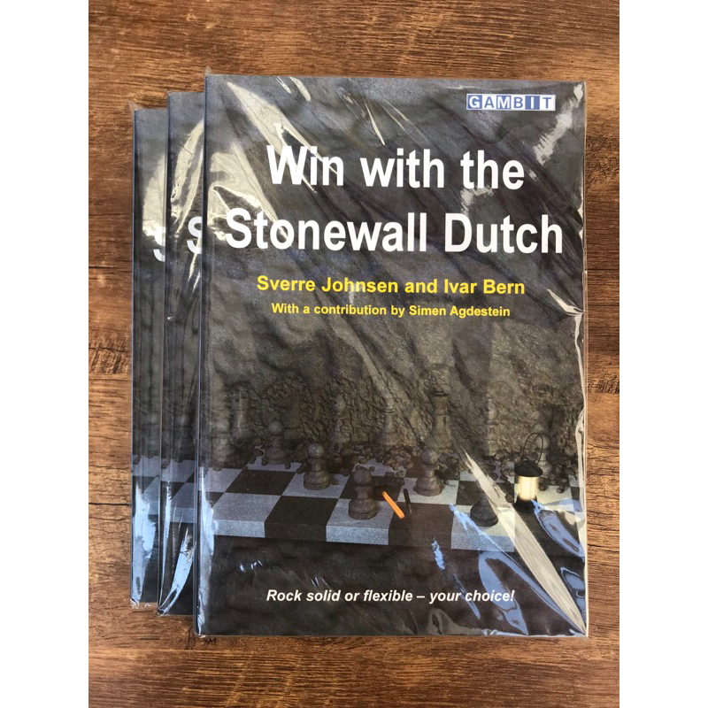 Win With the Stonewall Dutch by Sverre Johnsen Gambit authentic book ...