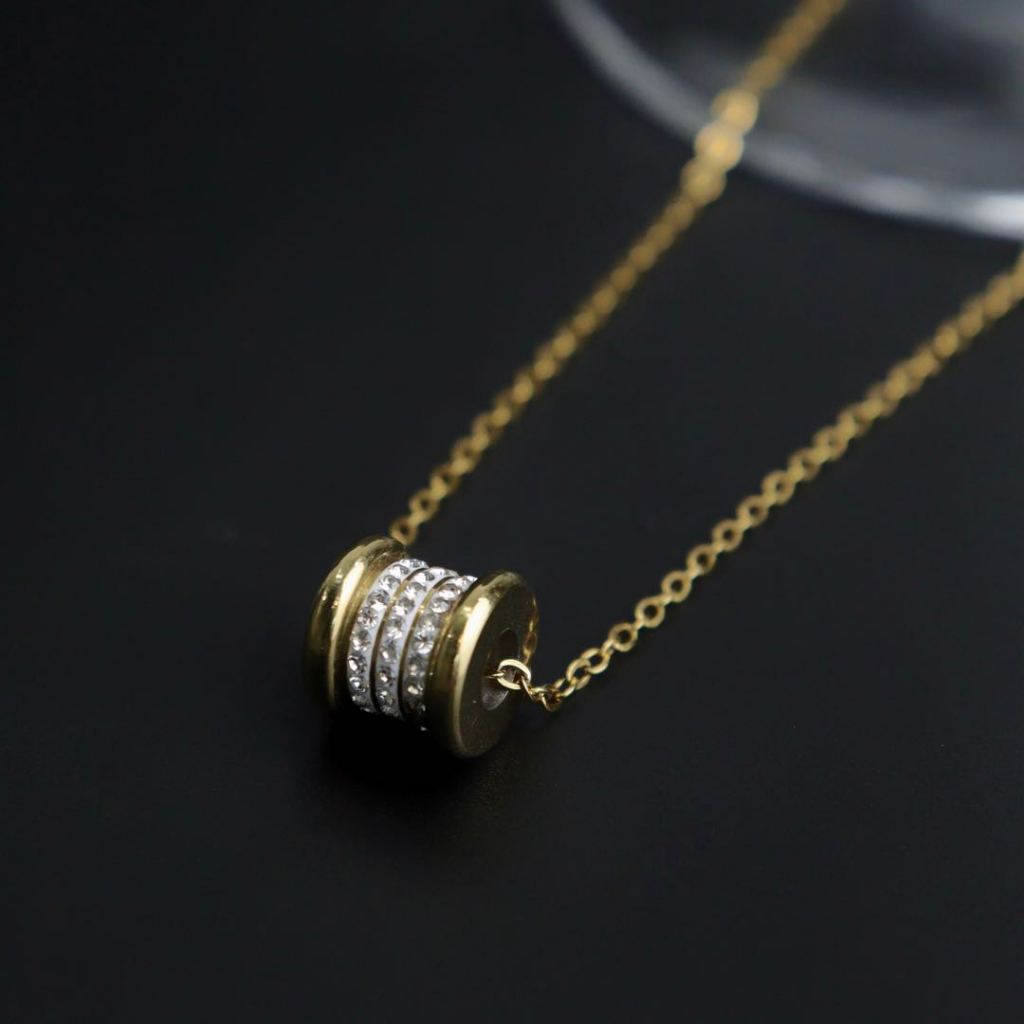 HB Jewelry DIONE Geometric Pendant Chain Necklace Women's Fashion Accessories XL00312 | Shopee ...