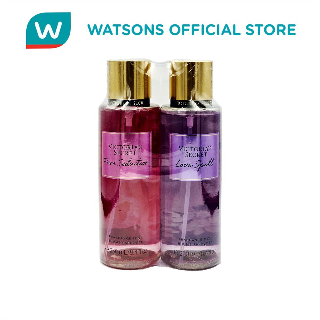 VICTORIA SECRET Gs Pure Seduction + Love Spell 250ml | Shopee Philippines