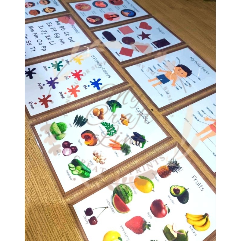 A4 LAMINATED EDUCATIONAL CHART | Shopee Philippines