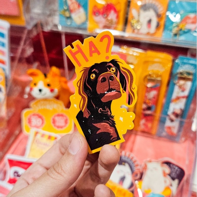 Confused Dog Meme Biggie Solo Vinyl Matte Sticker | Shopee Philippines