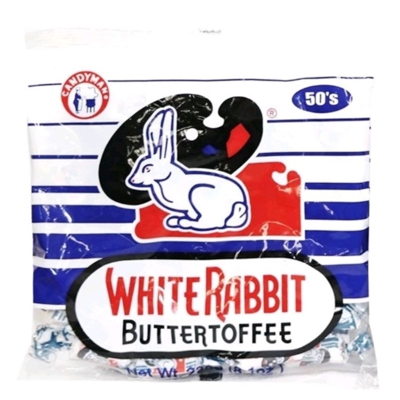 White Rabbit Butter Toffee Candies 25pcs/50pcs/100pcs | Shopee Philippines