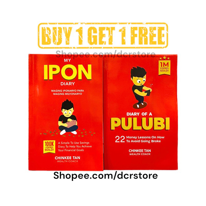 (Set) My Ipon Diary and Diary of a Pulubi by Chinkee Tan | Shopee Philippines