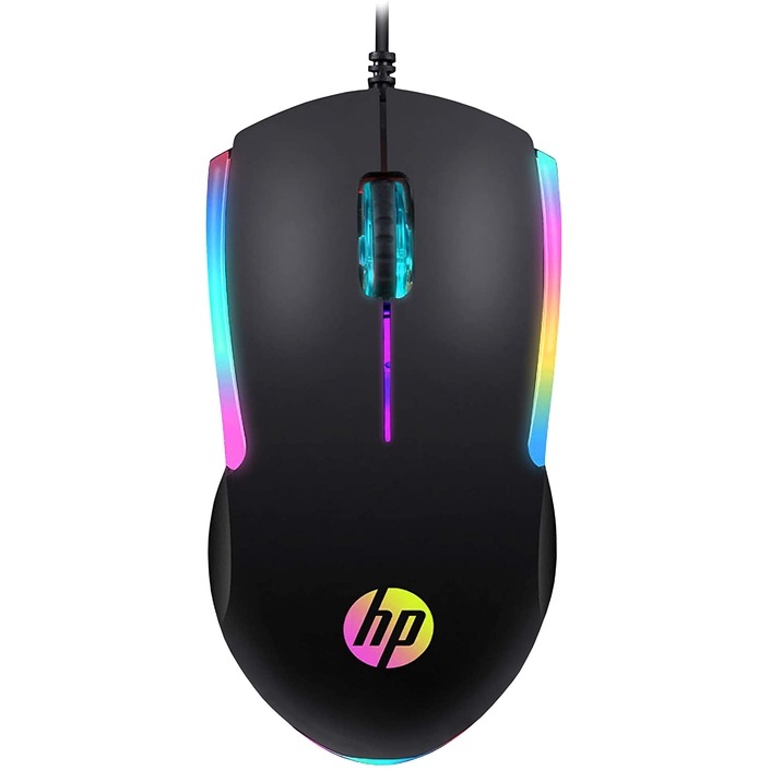 M160 Wired Gaming Mouse 7 Colors Rainbow LED RGB Lights High ...