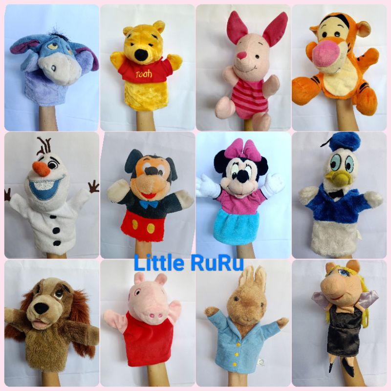Hand Puppets Movie&Tv Characters Preloved | Shopee Philippines