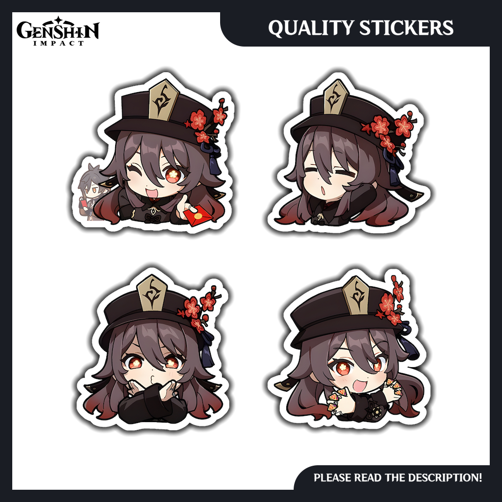 Hu Tao - Genshin Impact Emoji Stickers | Shopee Philippines