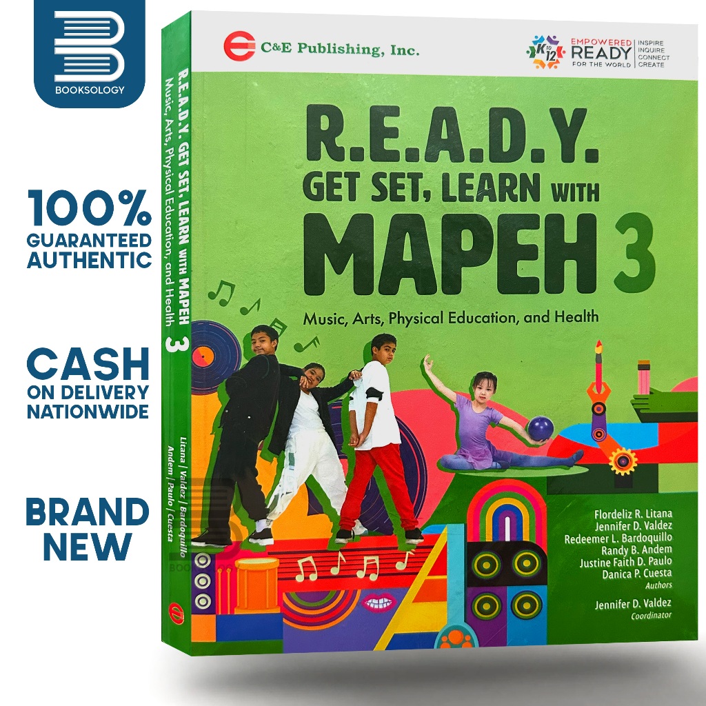 READY GET SET LEARN with MAPEH 3 [Music, Arts, Physical Education, and ...