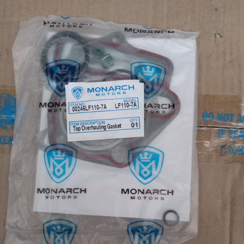 Top Overhauling Gasket Lifan 110-7A Monarch Motors Brand | Shopee ...