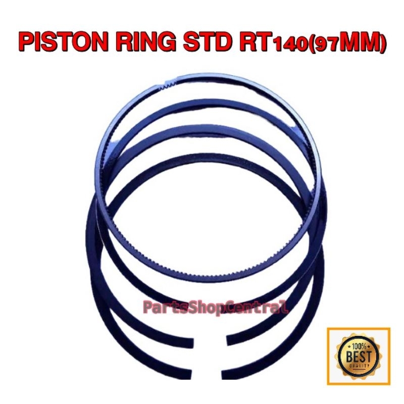 PISTON RING STD KUBOTA RT140 FOR WATERCOOLED DIESEL ENGINE | Shopee ...