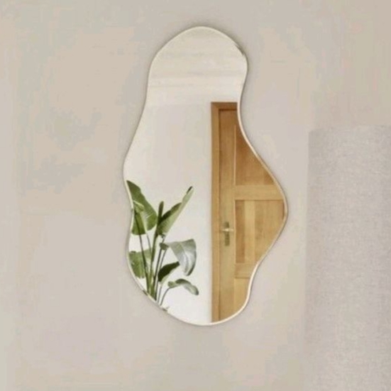 Irregular Shaped Frameless Mirror Home Decor Wall Mirror | Keila ...