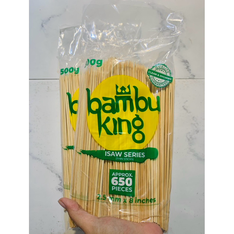BAMBU KING STCK (8’ x 2.5MM) 1/2 KG APPROX 650 PCS | ISAW SERIES ...
