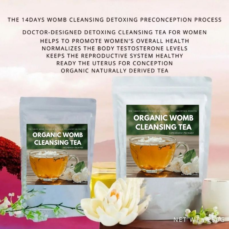 14 Days WOMB CLEANSING TEA | DETOXING PRECONCEPTION PROCESS | Shopee ...