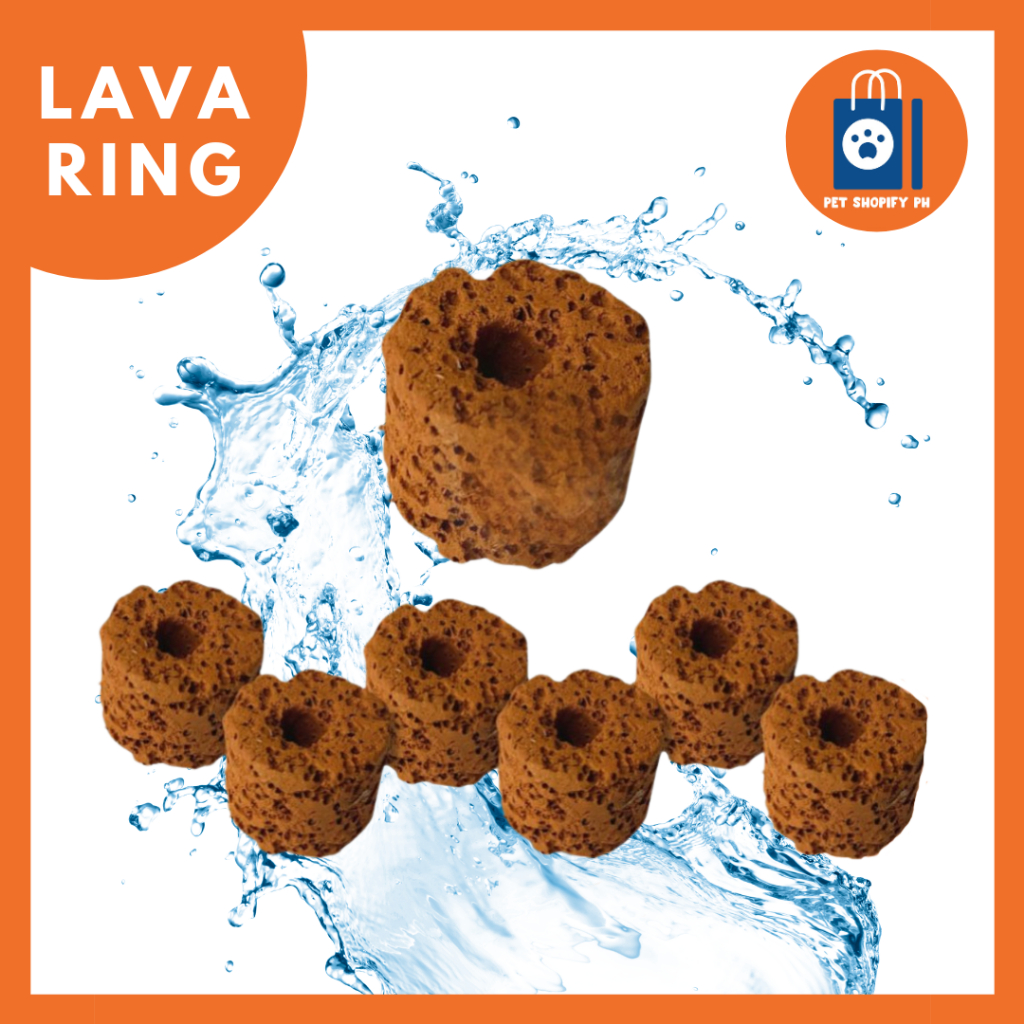 Aquarium Bio Lava Ring Filter Media 250g / Aquarium Mini Lava Ring 250g ...