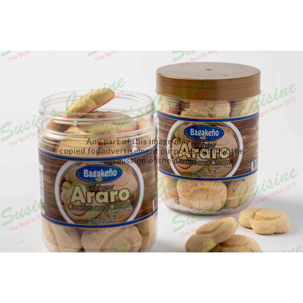 SC - Bagakeno Cashew Araro Big Jar (Cookies and Cream) | Shopee Philippines